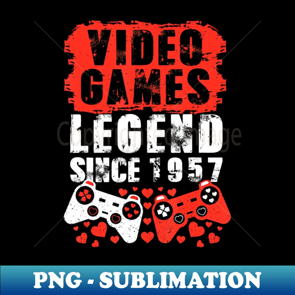Gaming 1957 Birthday Video Games Birthday Gamer - Trendy Sub | Inspire ...