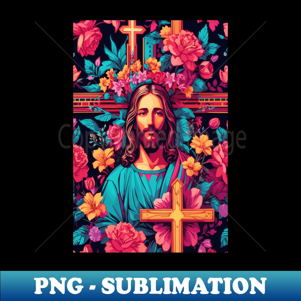 Jesus Christus - Artistic Sublimation Digital File - Revolut - Inspire ...
