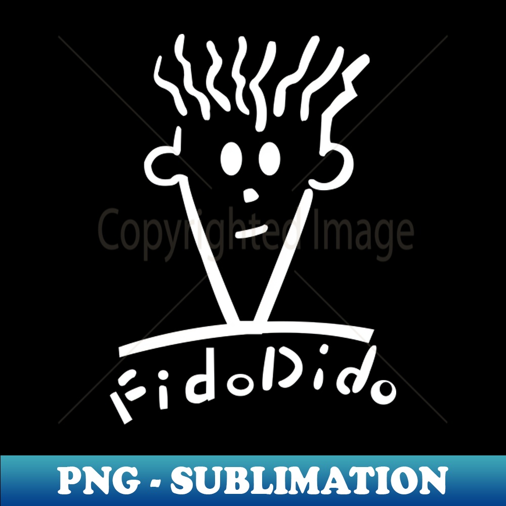White Fido Dido - PNG Transparent Sublimation Design - Unlea - Inspire ...