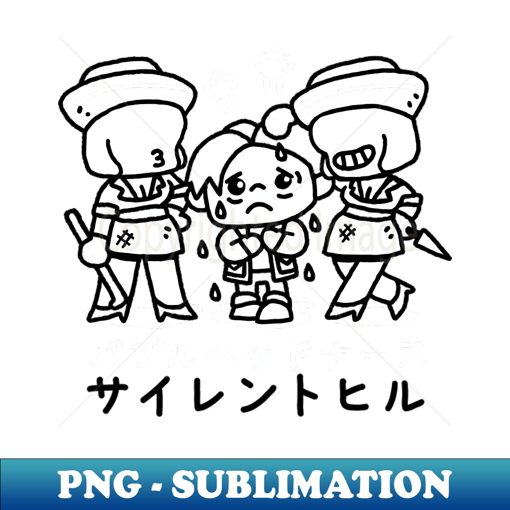 Bubble Head Nurse Baby - Premium PNG Sublimation File - Defy | Inspire ...