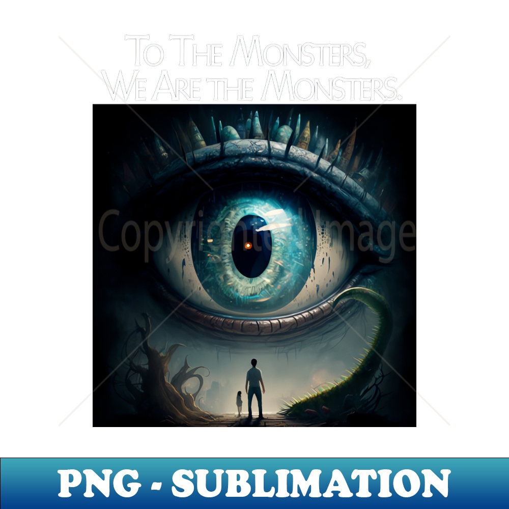 We Are The Monsters 01 - High-Quality PNG Sublimation Downlo | Inspire ...
