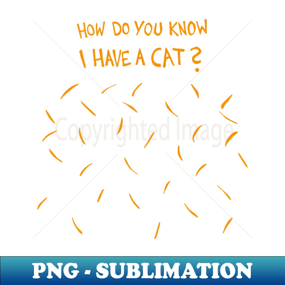 How Do You Know I Have A Cat Golden Yellow Cat Hair - Artis | Inspire ...