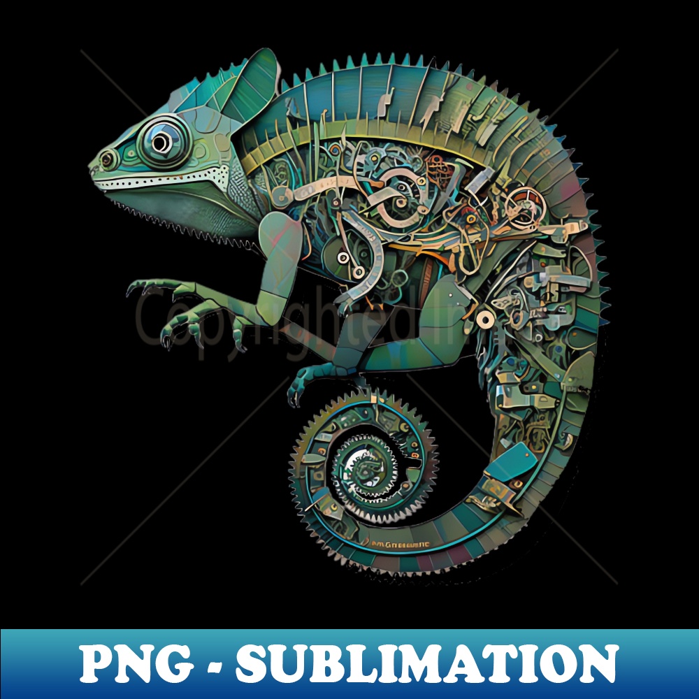 Chameleon Cutout - Sublimation-Ready PNG File - Create with - Inspire ...