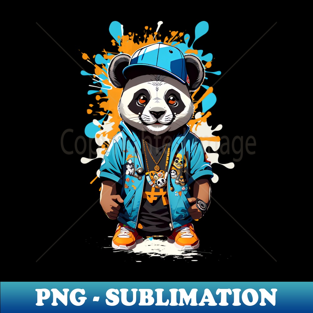 Panda Bear - Aesthetic Sublimation Digital File - Stunning S - Inspire Uplift
