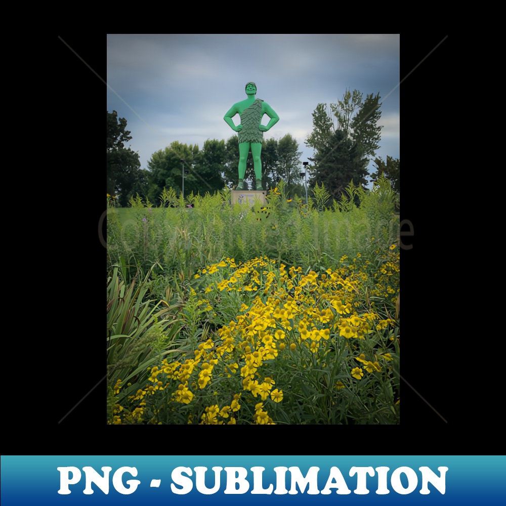 Jolly Green Giant Statue - Artistic Sublimation Digital File | Inspire ...