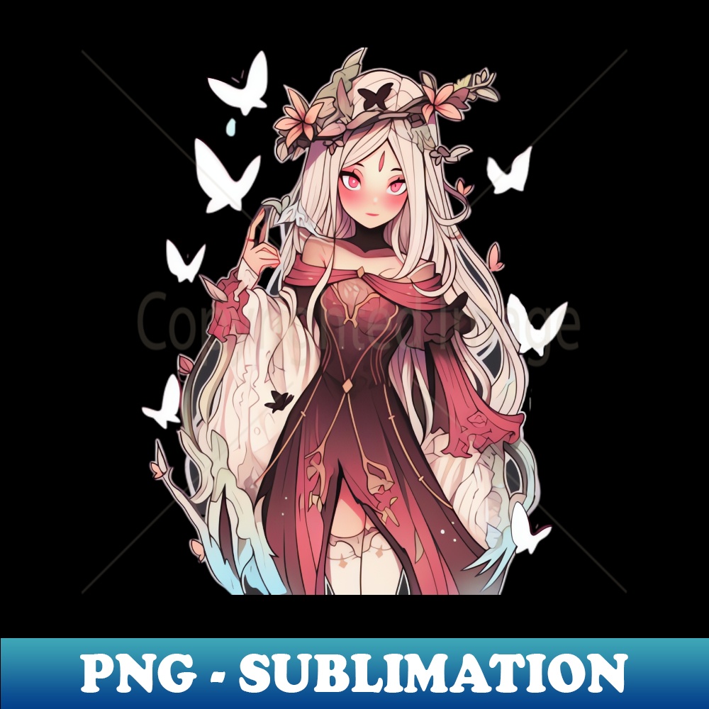 Nature Goddess - Premium PNG Sublimation File - Defying the | Inspire Uplift