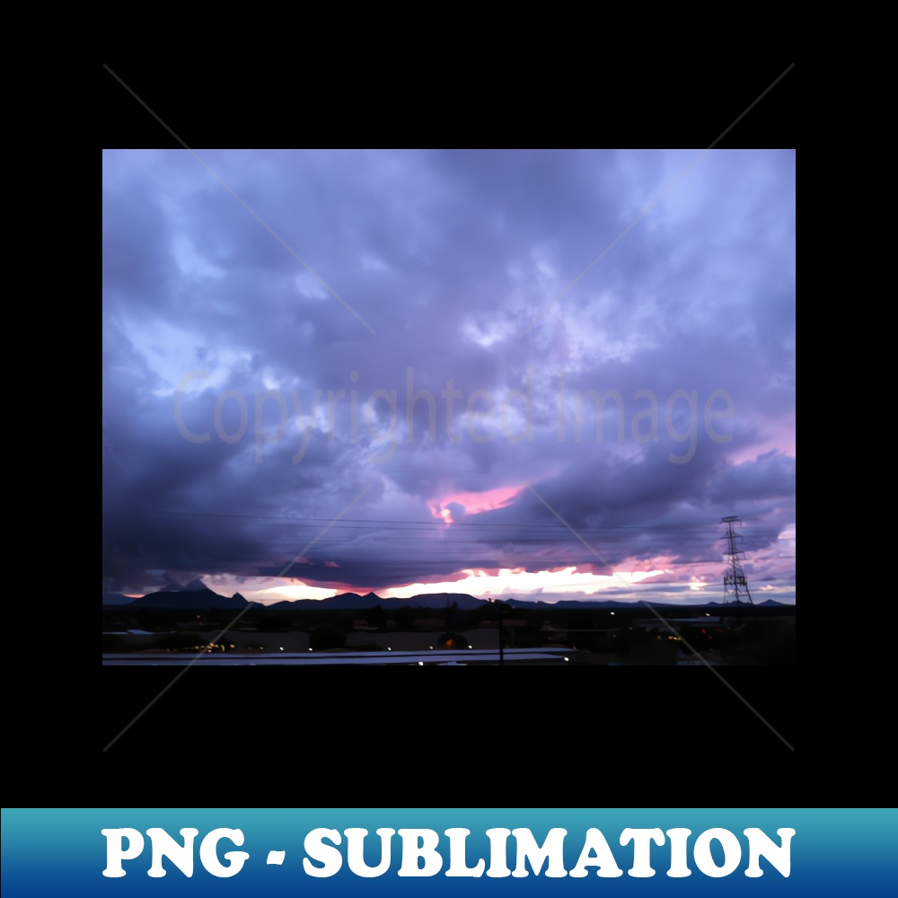 Beautiful indigo rainclouds - PNG Transparent Digital Downlo | Inspire ...