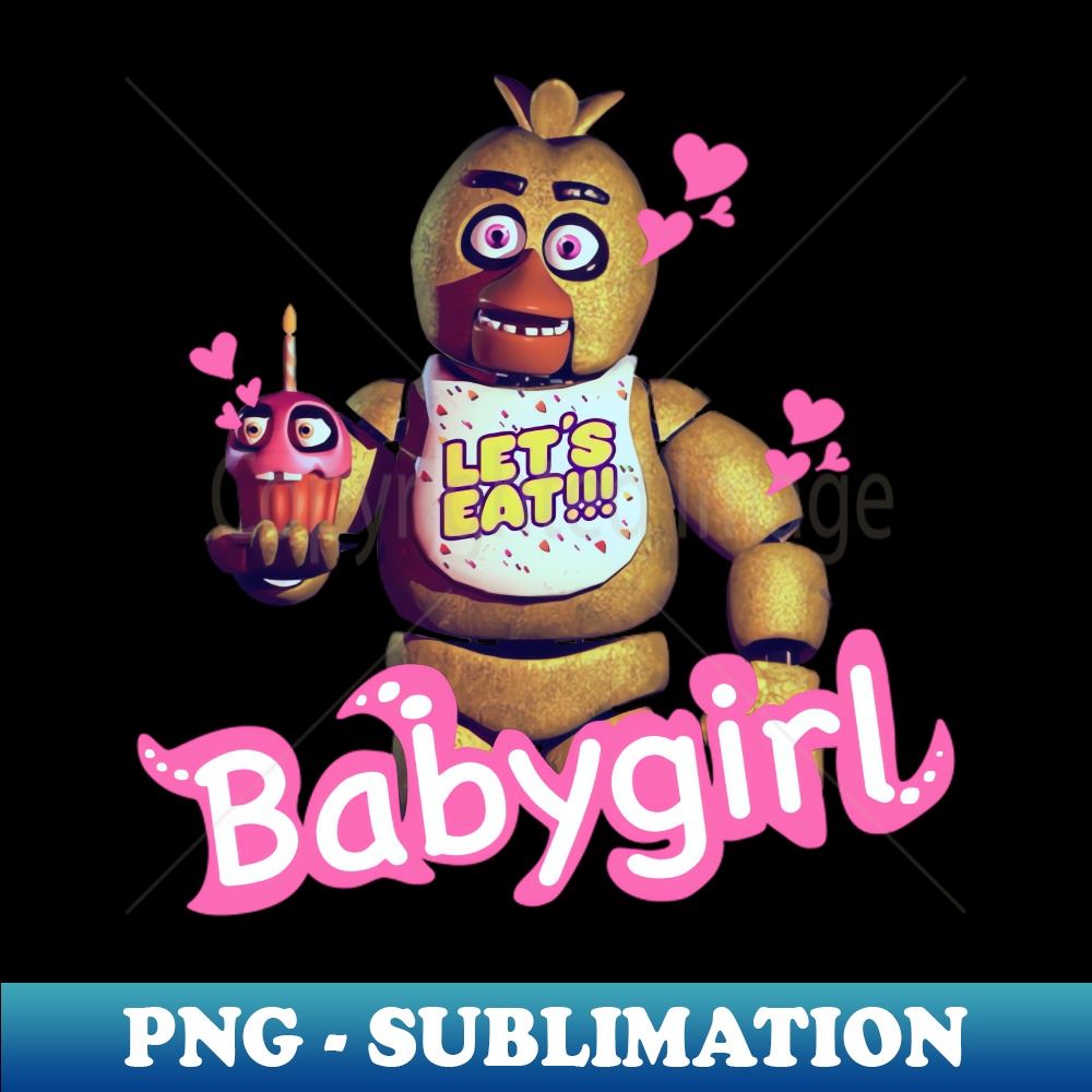 Chica Babygirl Five Nights at Freddys - Elegant Sublimation | Inspire ...