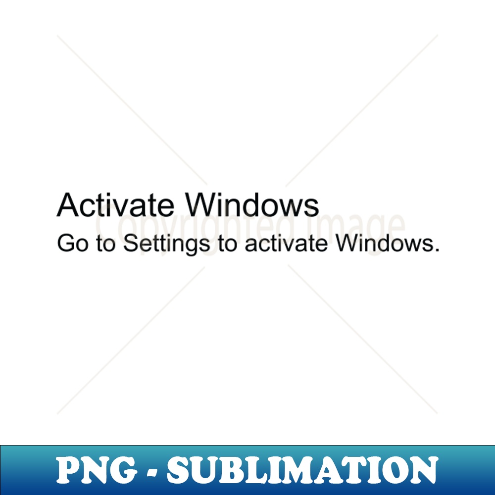 Activate Windows Warning Funny IT Joke - Decorative Sublima | Inspire ...