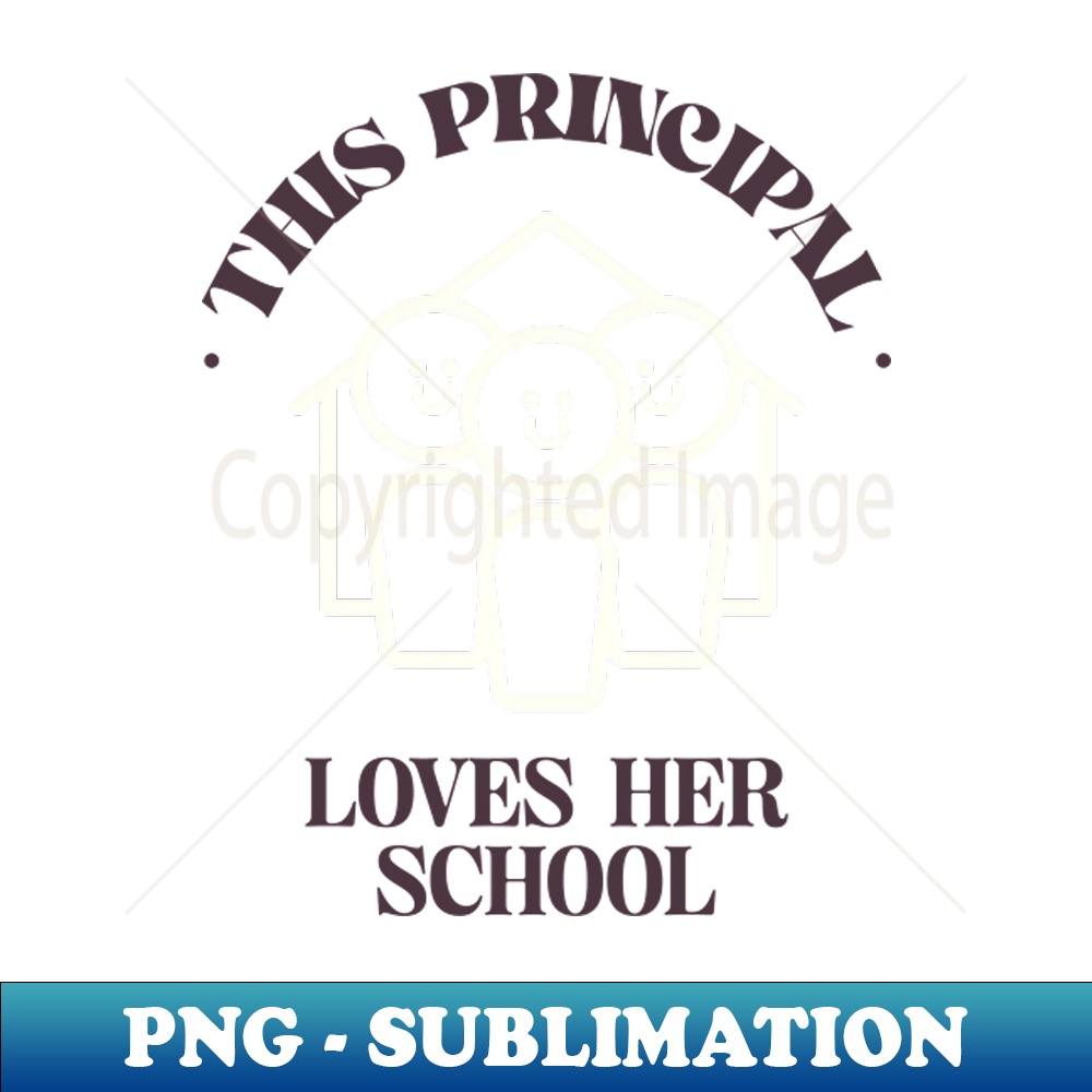 School Principal - PNG Transparent Sublimation Design - Tran - Inspire ...