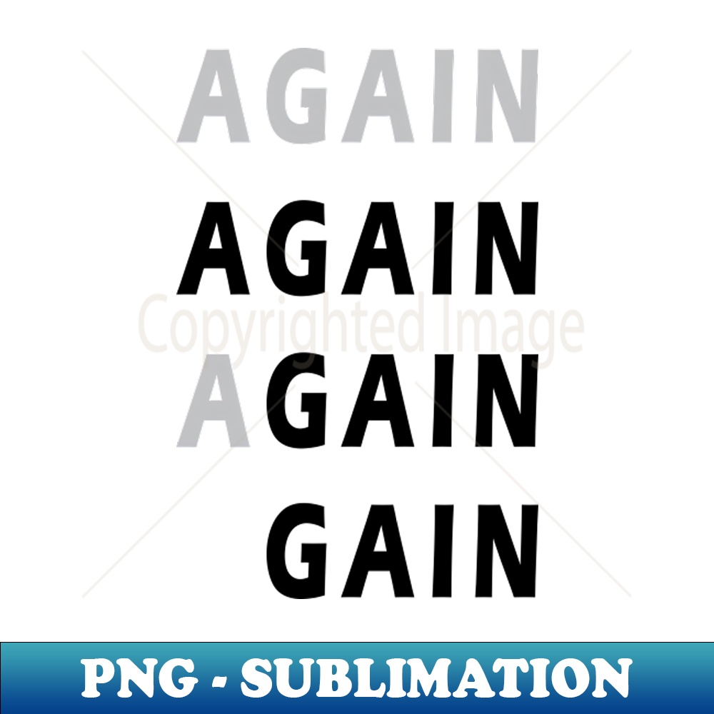Gain - PNG Transparent Digital Download File for Sublimation - Inspire ...
