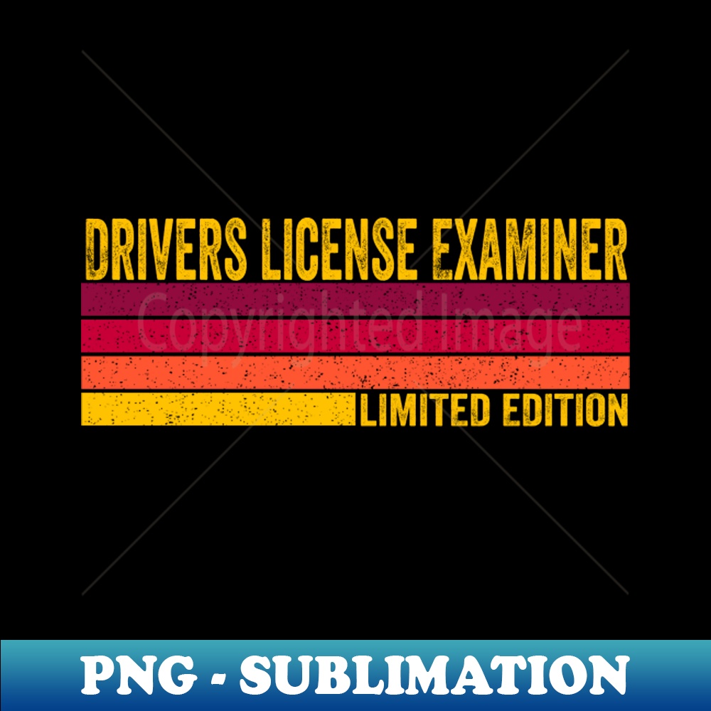 Drivers License Examiner - Exclusive Sublimation Digital Fil | Inspire ...