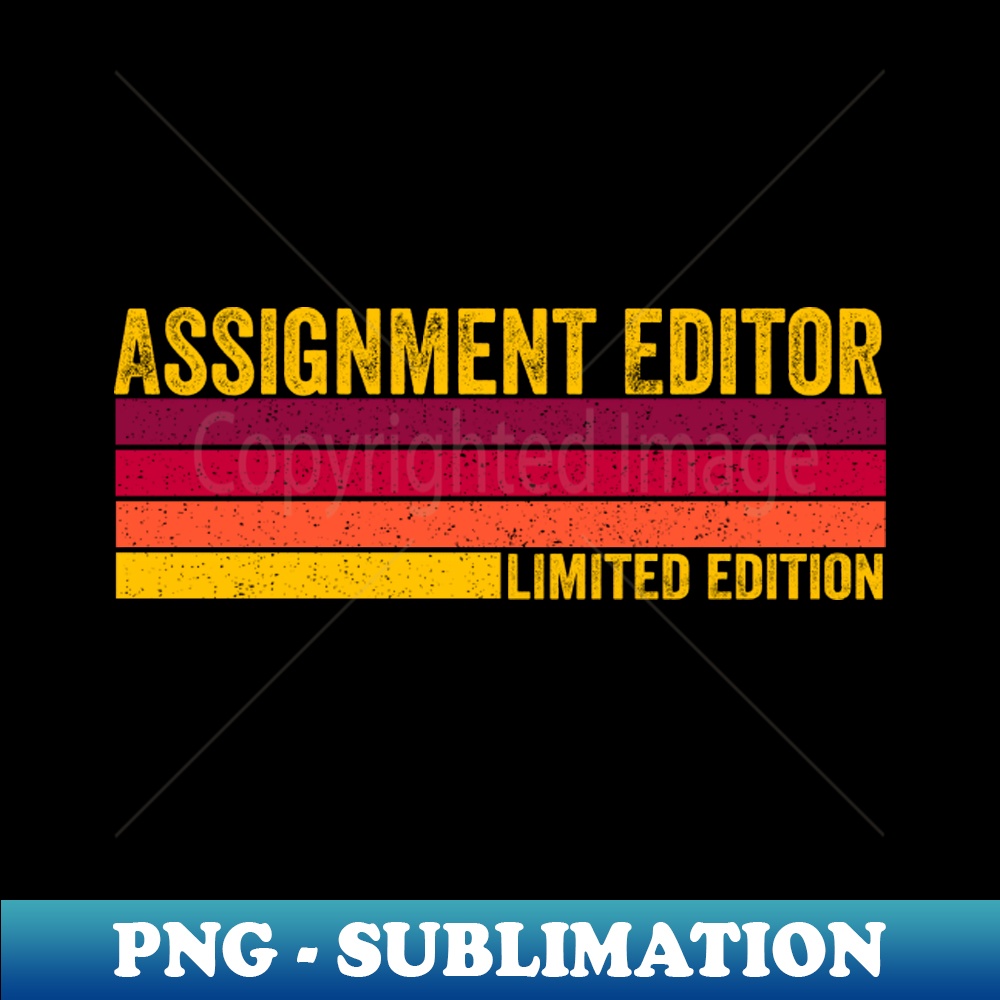Assignment Editor - Professional Sublimation Digital Downloa | Inspire ...