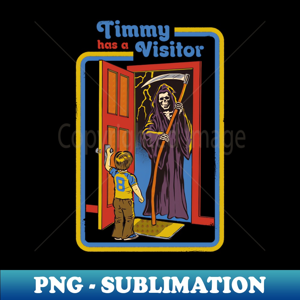 Timmy has a Visitor - Instant Sublimation Digital Download - | Inspire ...