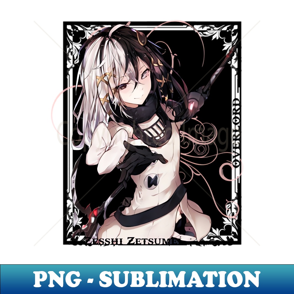 Overlord - Zesshi Zetsumei - Signature Sublimation PNG File | Inspire ...