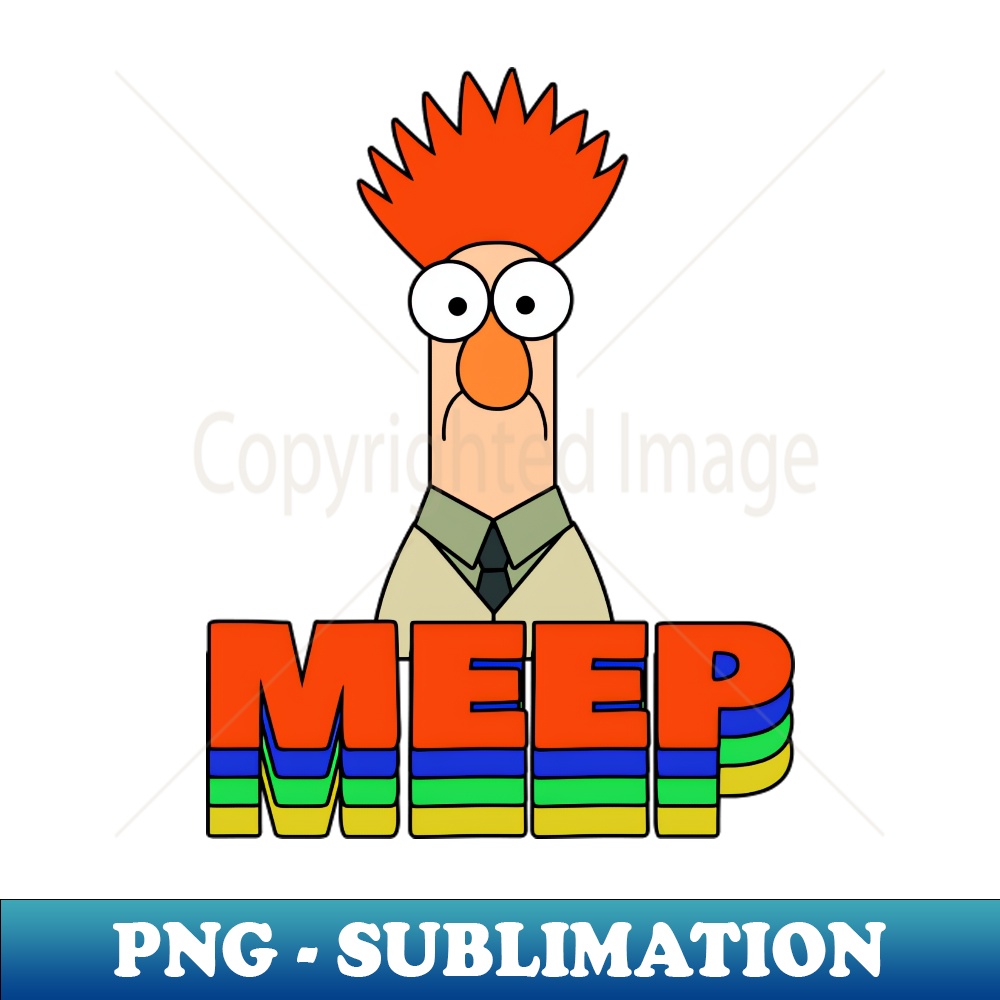 Beaker Meep - Modern Sublimation PNG File - Perfect for Subl - Inspire ...