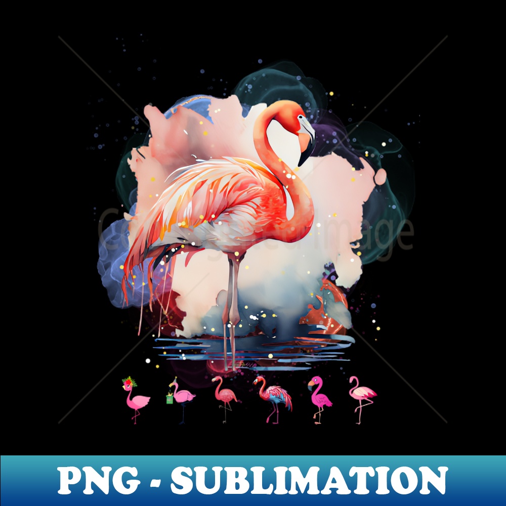 Flamingos lover - PNG Transparent Sublimation File - Unlock - Inspire Uplift
