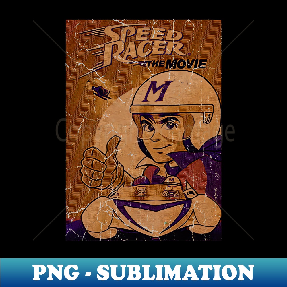Speed Racer Engraved Vintage - Modern Sublimation PNG File - | Inspire ...