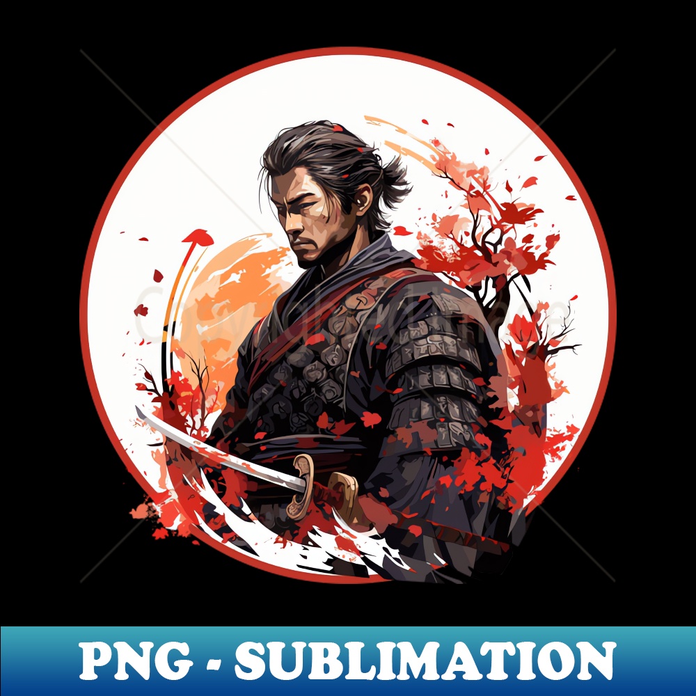 Brave Samurai - Elegant Sublimation PNG Download - Perfect f - Inspire ...