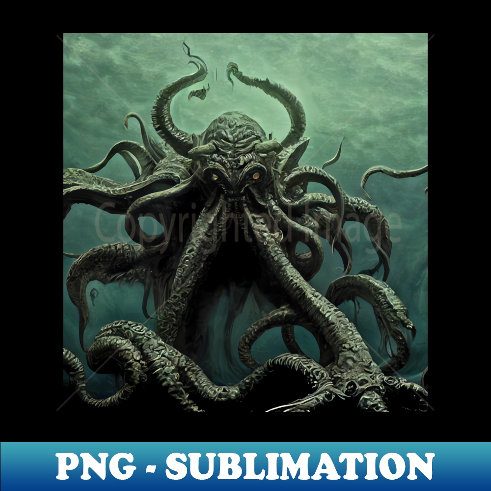CTHULHU - PNG Transparent Sublimation File - Capture Imagina - Inspire ...