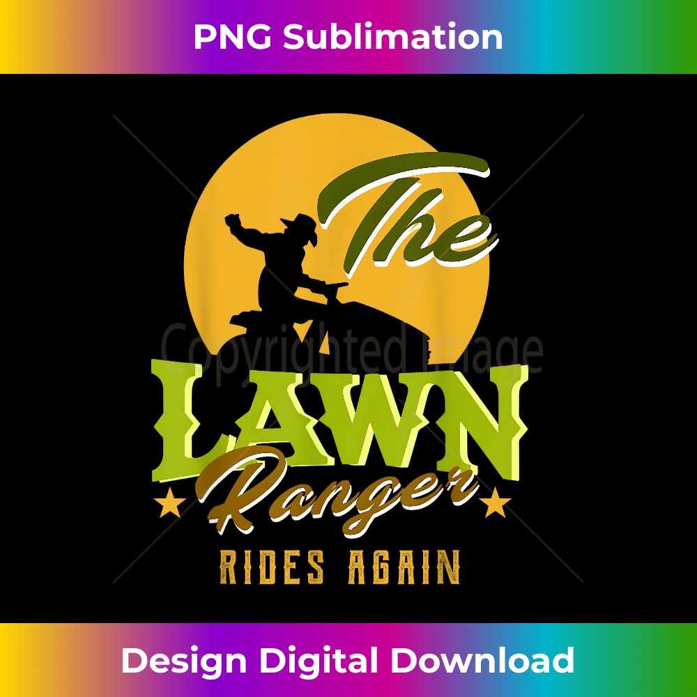 The Lawn Ranger Rides Again Funny Lawn Mower Lawn Tra - Sle | Inspire ...