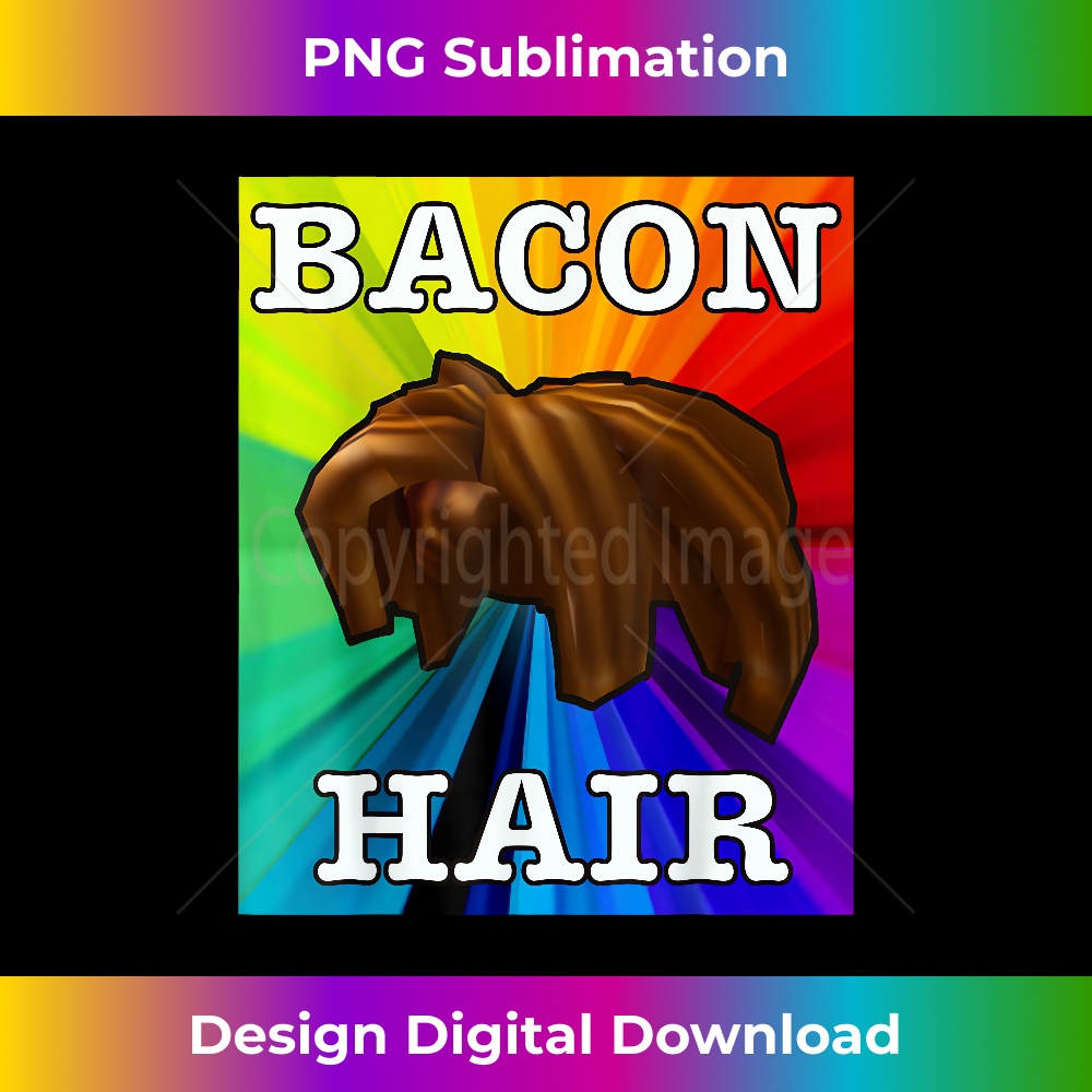 Colorful bacon hair design for boy or girl gamers - Sleek Su | Inspire ...