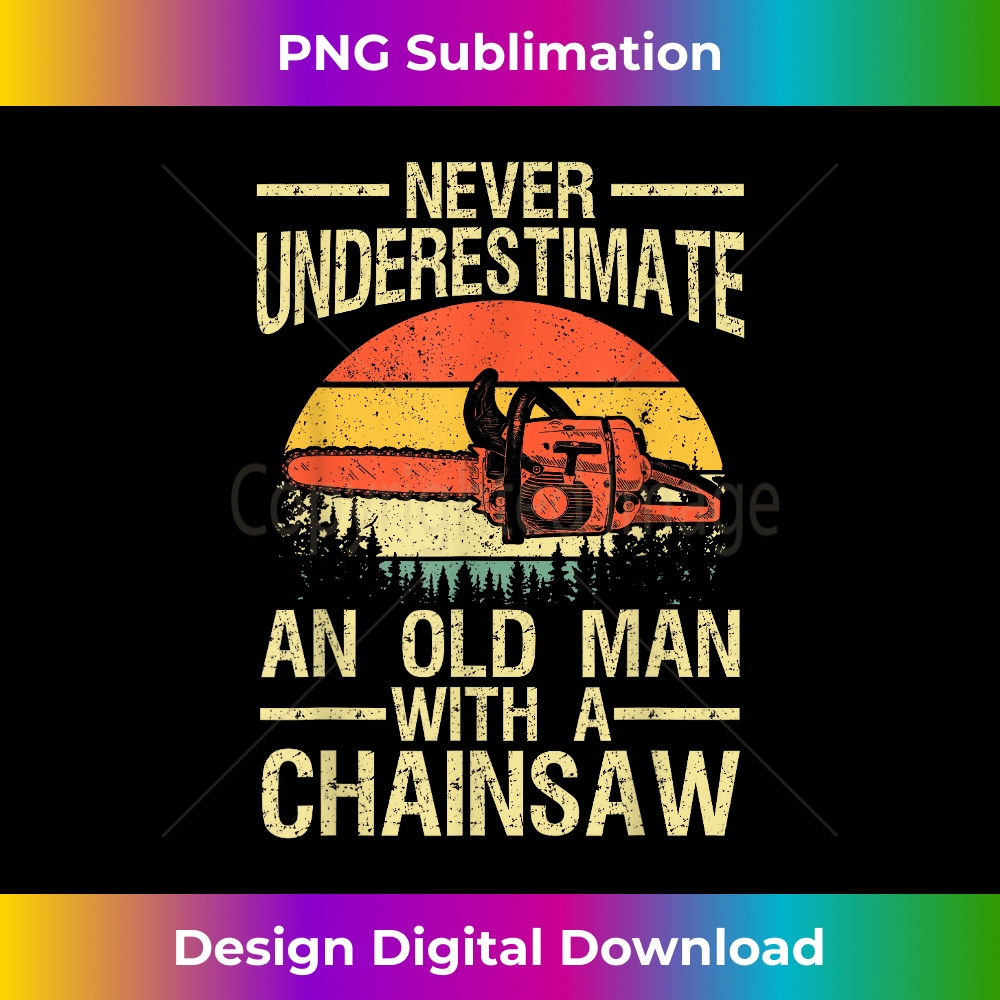 Funny Lumberjack Art Men Dad Chainsaw Arborist Wood Logger - - Inspire ...