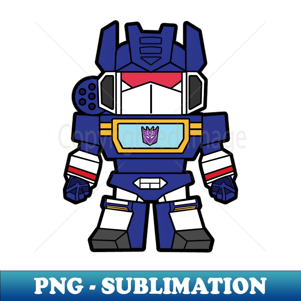 Soundwave Chibi - Special Edition Sublimation PNG File - Per | Inspire ...