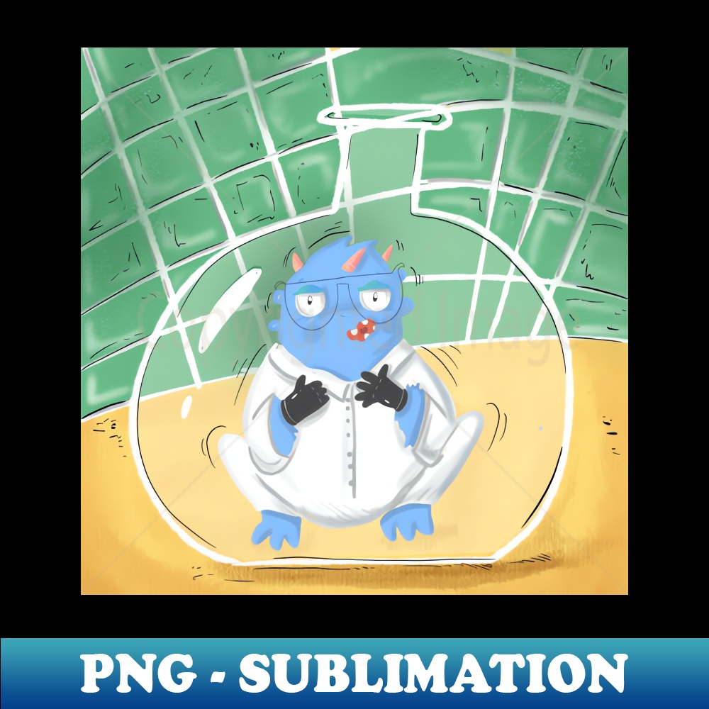 Shrinking monster scientist - Exclusive Sublimation Digital | Inspire ...