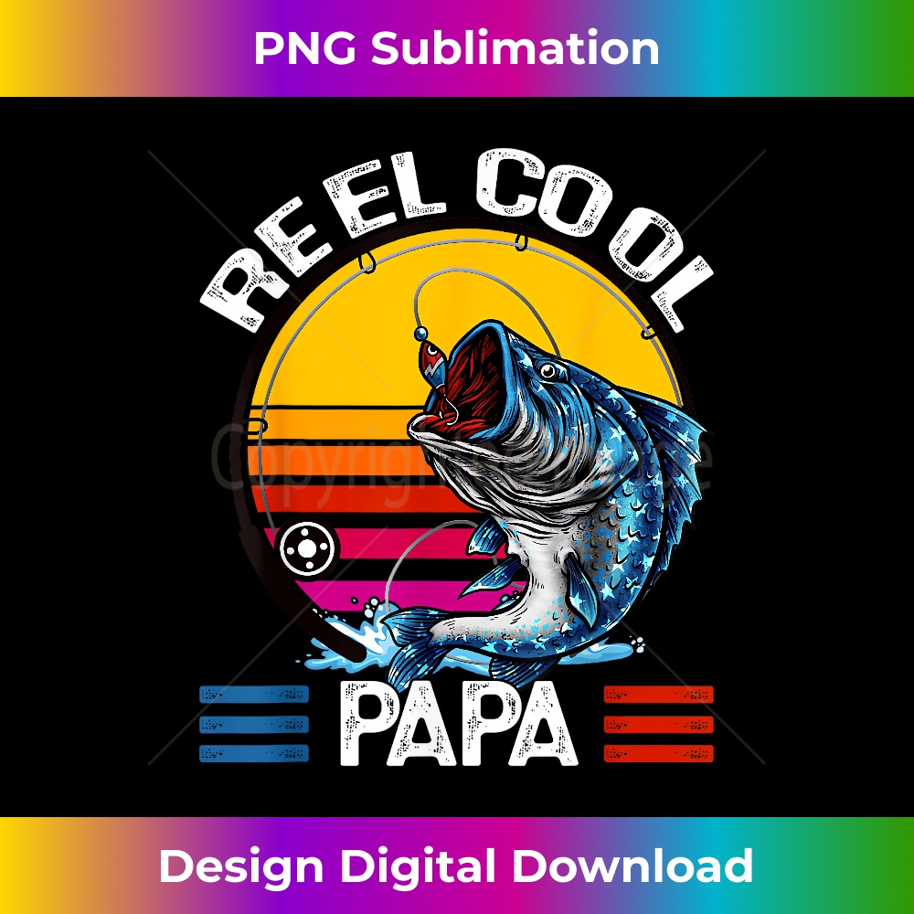 Reel Cool Papa Fathers Day Fishing Lover Men Women Kid - Fut | Inspire ...