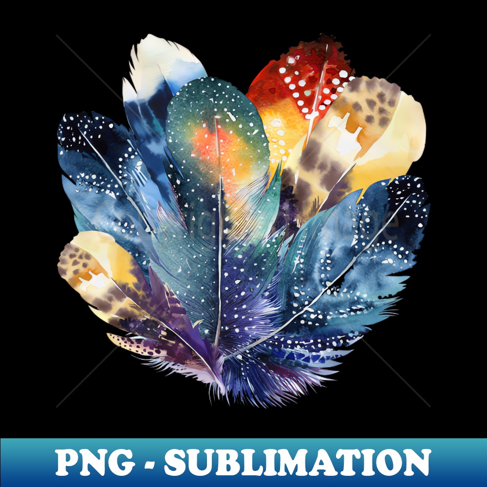 Graphic Colorful feathers for good luck - PNG Transparent Su | Inspire ...