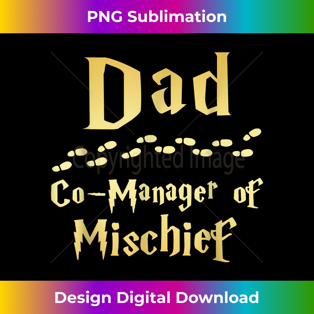 Magical Dad - Manager of Mischief Birthday Family Matching - | Inspire ...