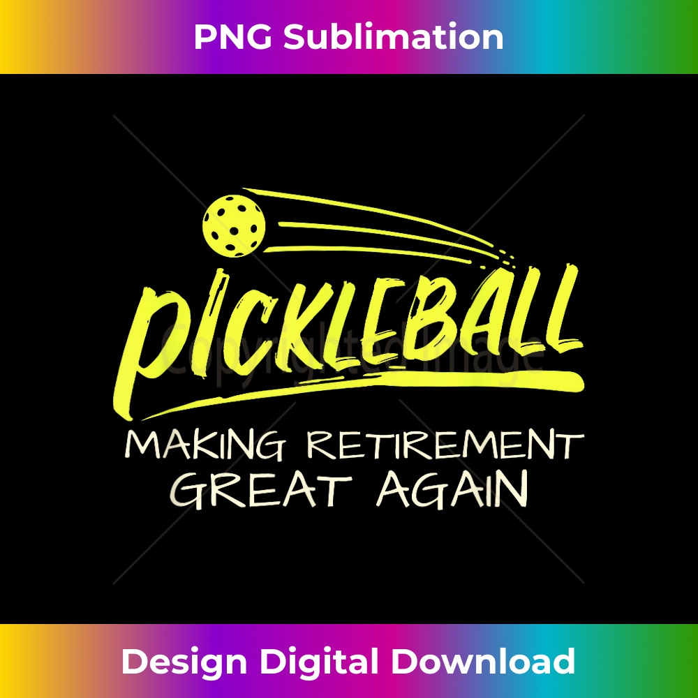 Pickleball Making Retirement Pickle - Edgy Sublimation Digit - Inspire ...