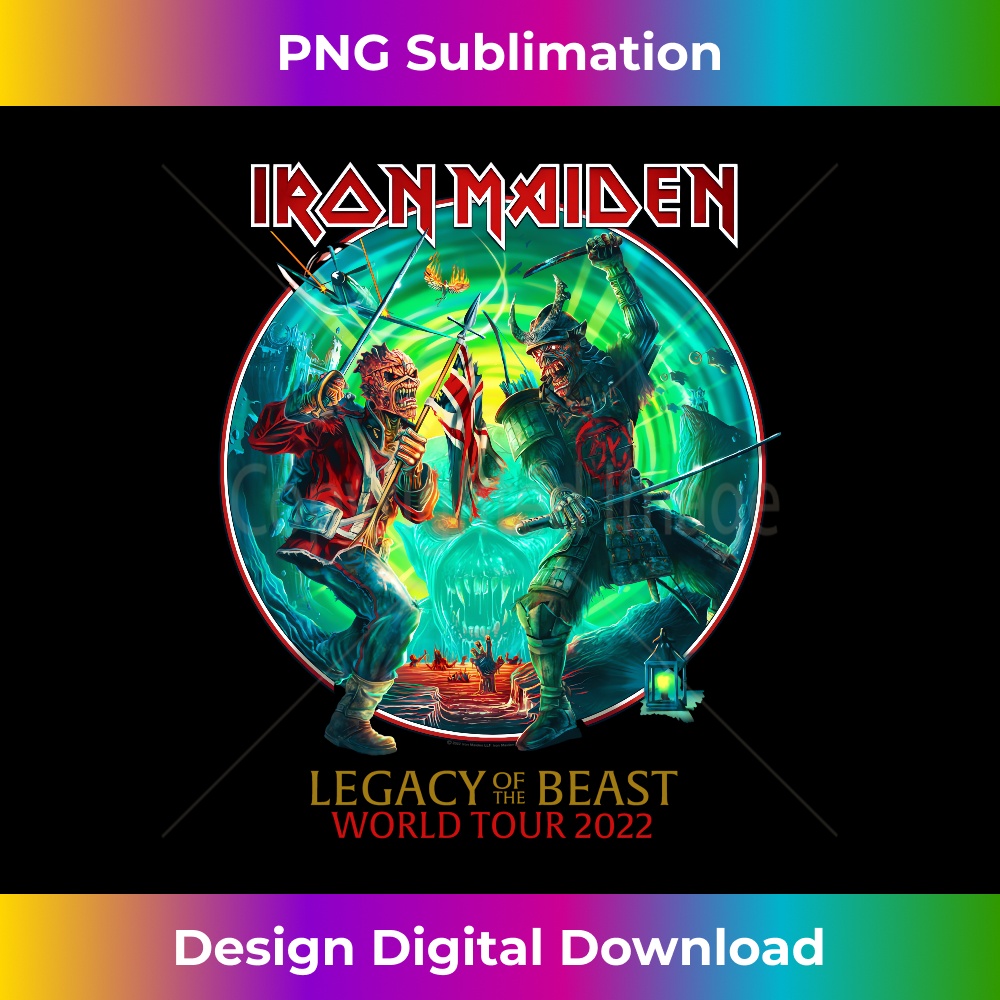 Iron Maiden - Legacy of the Beast World Tour 2022 Long Sleev - Inspire ...