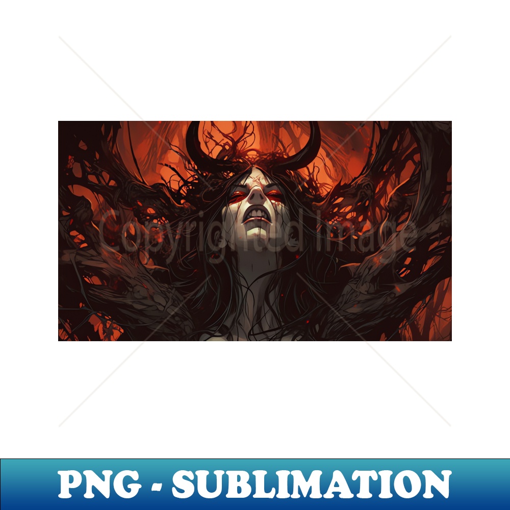 Diablo Lilith Demon - PNG Transparent Digital Download File | Inspire ...