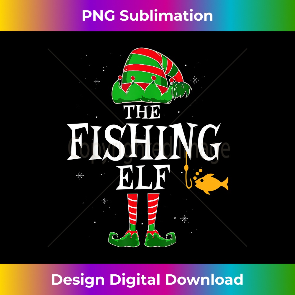 The Fishing Elf Group Matching Family Christmas Fisher Fun - - Inspire ...