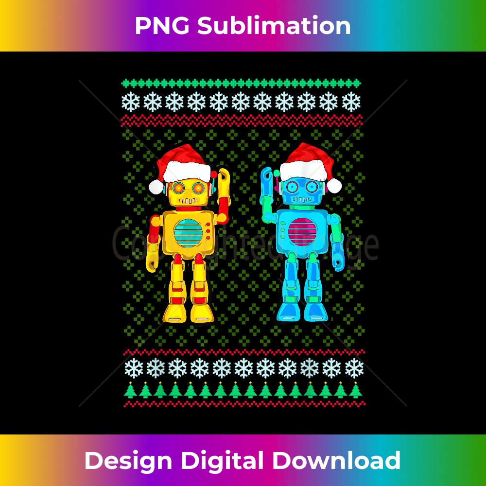 Robots Ugly Christmas Robotics Santa Hat For Engineers - Bes | Inspire ...