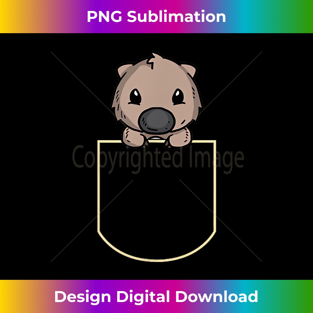 Funny Wombat In The Pocket Gift Wombats Pocket - Bespoke Sub | Inspire ...
