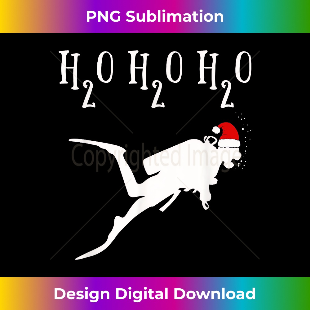 Funny Christmas Diving H2O H2O H2O Pun Scuba - Artisanal Sub | Inspire ...