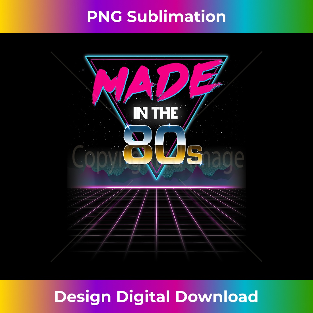 Made In The 80s Retro 80's Grid - Bohemian Sublimation Digit | Inspire ...
