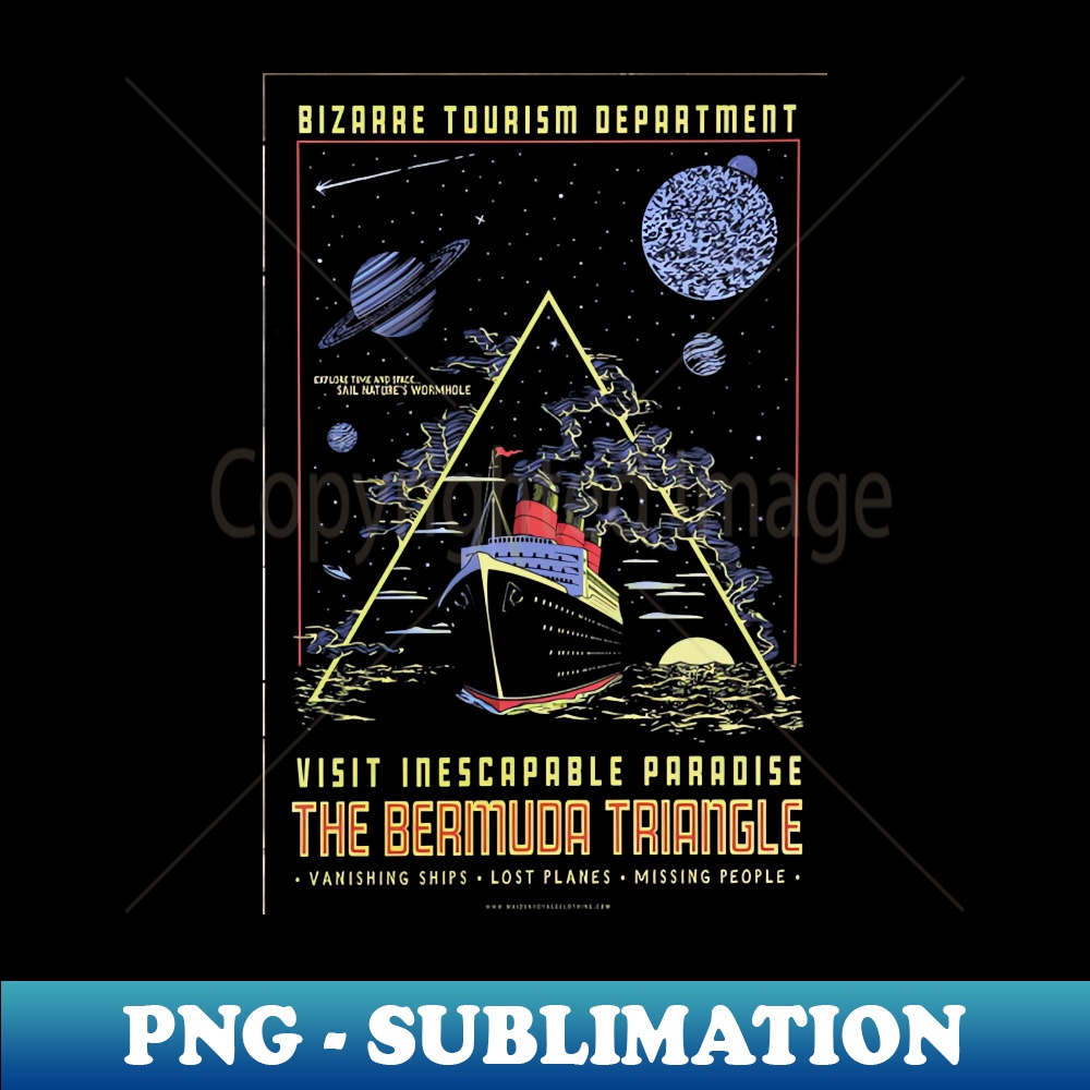 Titanic Bermuda Triangle - Aesthetic Sublimation Digital Fil | Inspire ...