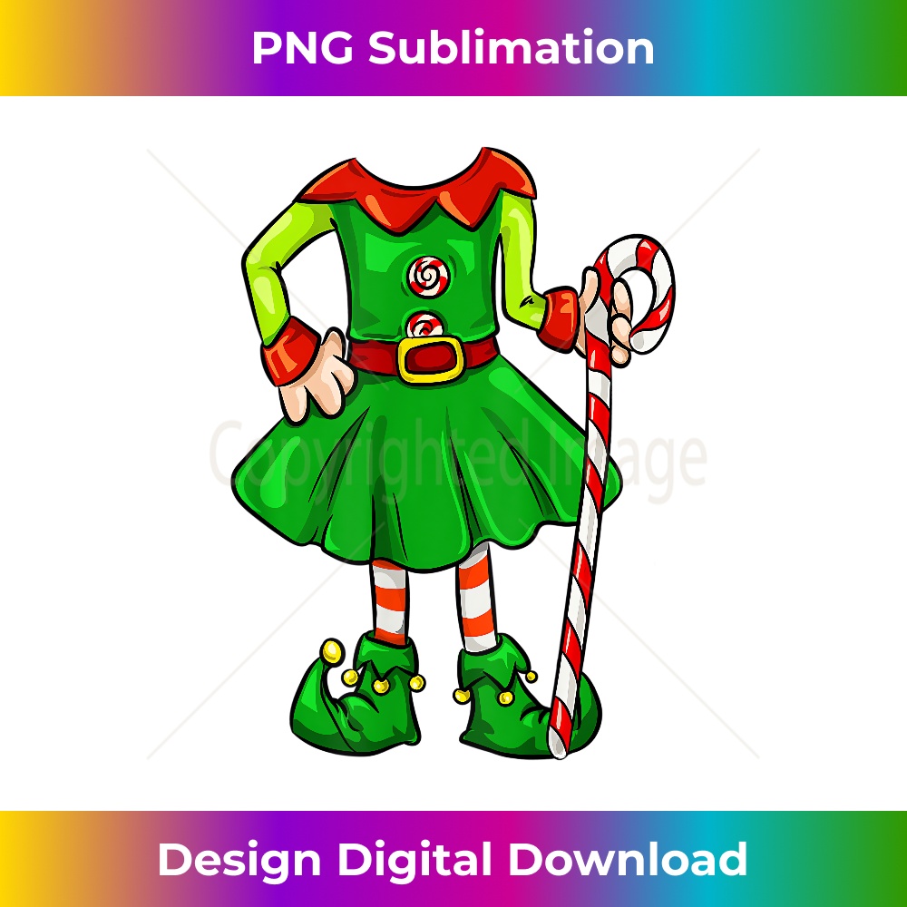 Funny Christmas Gift Cute Candy Cane Elf Girl Costume - Time | Inspire ...