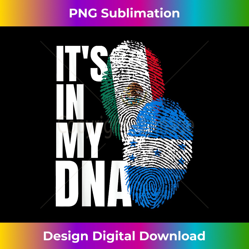 Mexican And Honduran DNA Mix Flag Heritage - Classic Sublima - Inspire ...