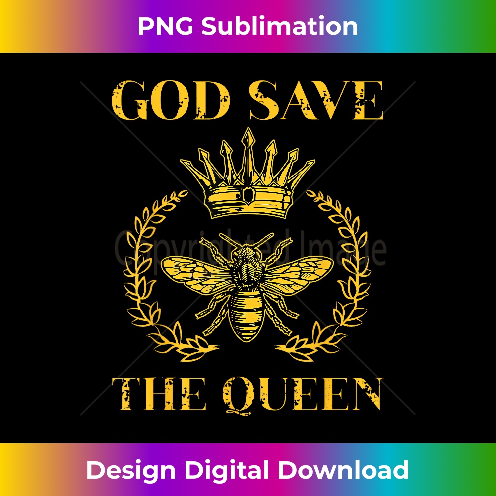 God Save the Queen Beekeeper Bee Bees Apiarist Crown Gift - | Inspire ...