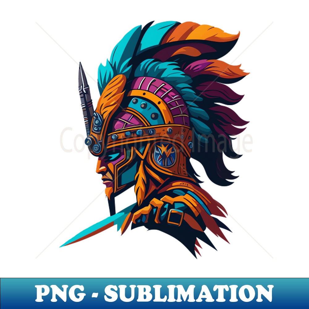 Chief Warrior - Instant PNG Sublimation Download - Transform - Inspire Uplift