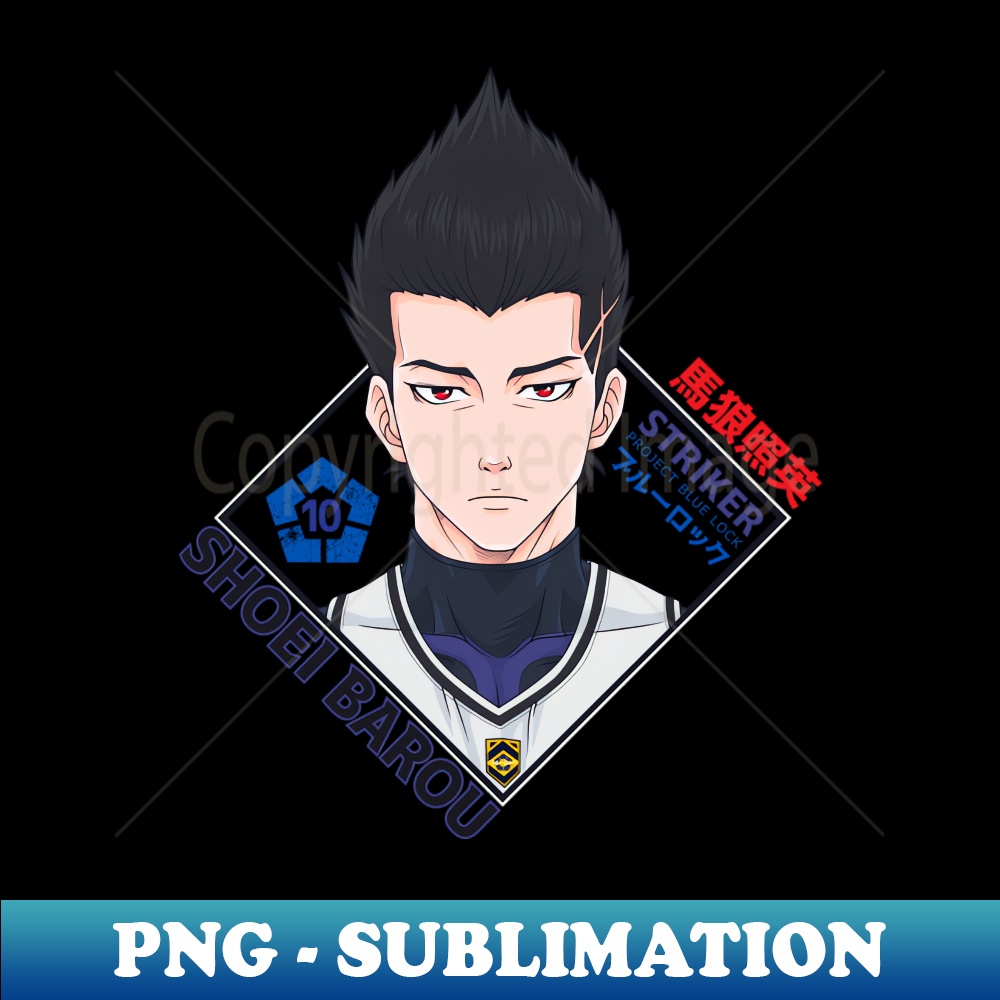 Shoei Barou - PNG Transparent Sublimation Design - Unlock Vi - Inspire ...