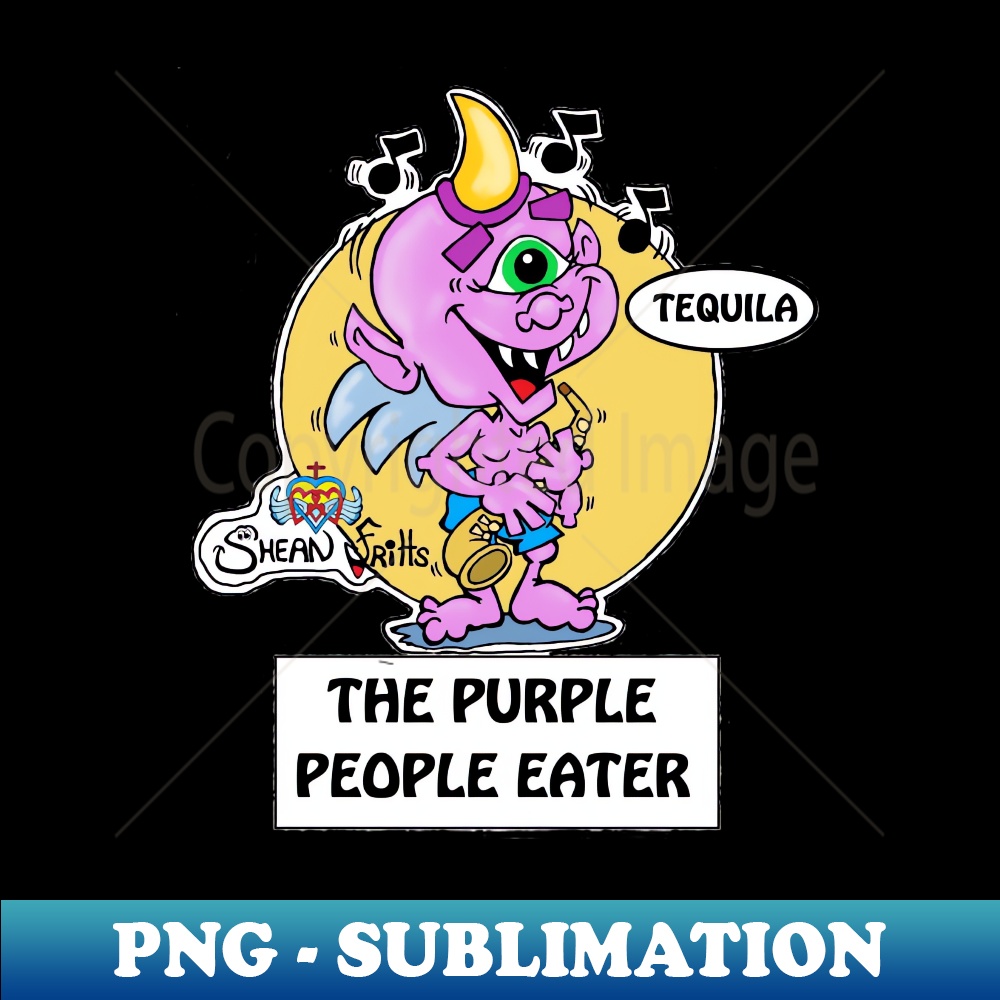 Fritts Cartoons Purple People Eater - PNG Transparent Sublim - Inspire ...