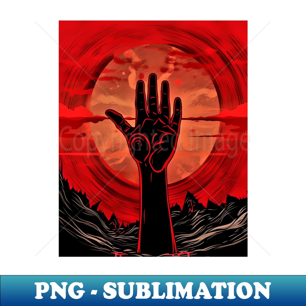 Hand of Chaos - PNG Transparent Digital Download File for Su | Inspire ...