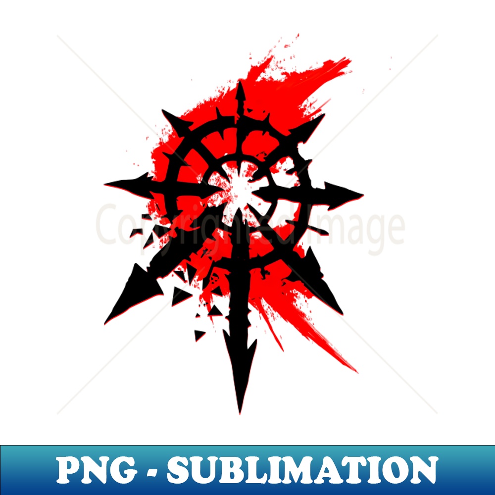 BLOODY STAR OF CHAOS - Exclusive PNG Sublimation Download - | Inspire ...
