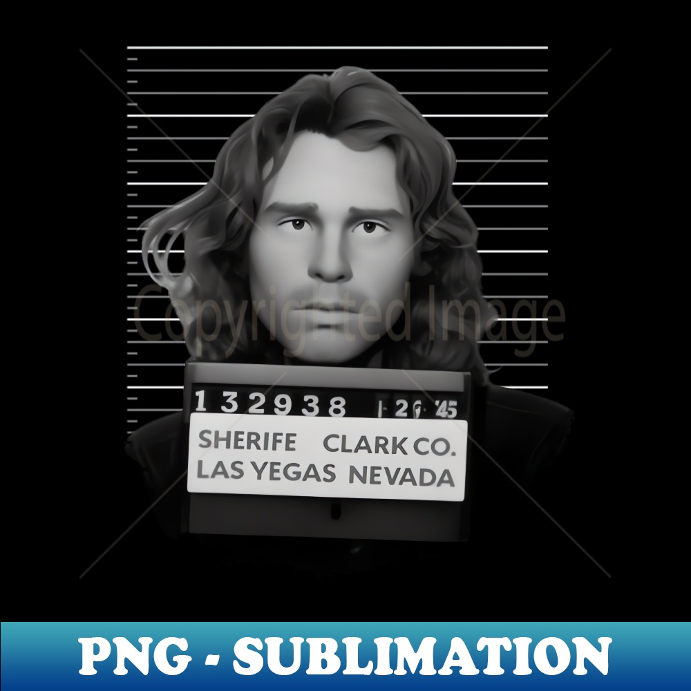 Jim Morrison mugshot cartoon - Stylish Sublimation Digital D | Inspire ...